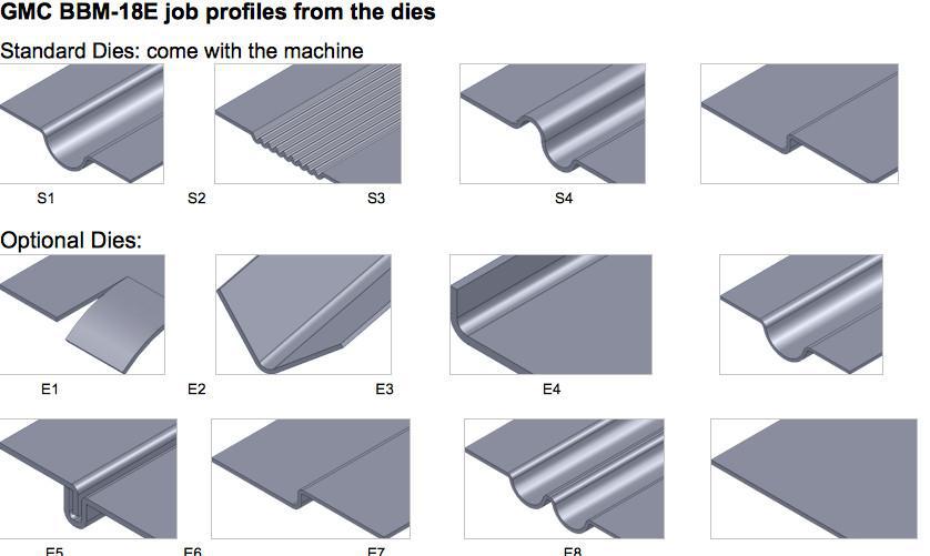 GMC Power Bead Bending Machines BBM-12E - BBM-08E