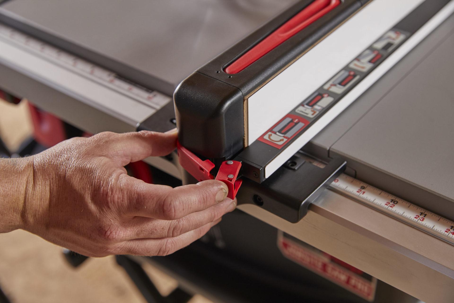 Sawstop 10 inch Jobsite Saw PRO with mobile cart