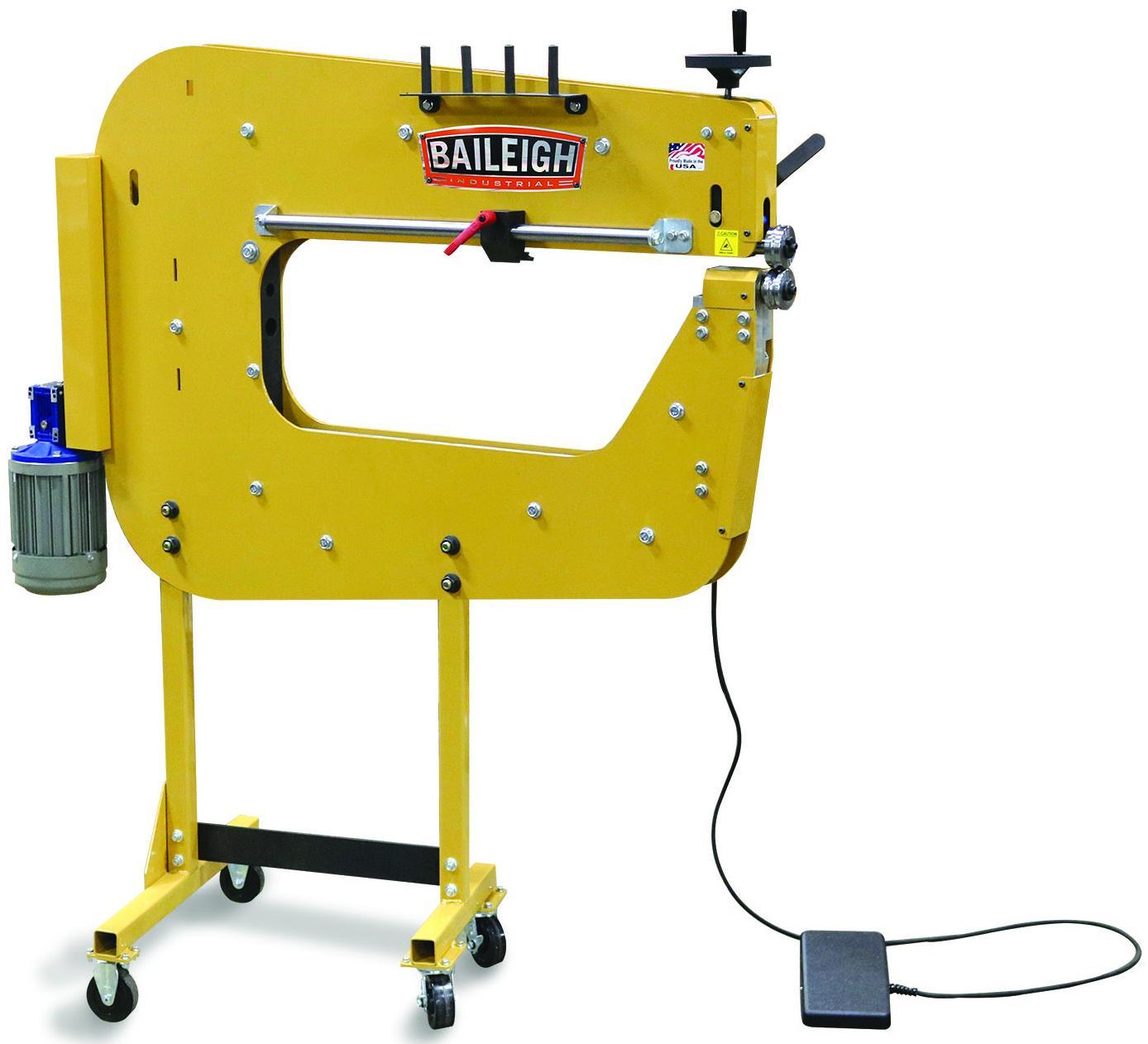 Baileigh BR-16E-36 Series Bead Rollers