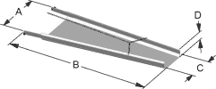 M and B Mag Side Discharge Chutes Upright Steel Buckets