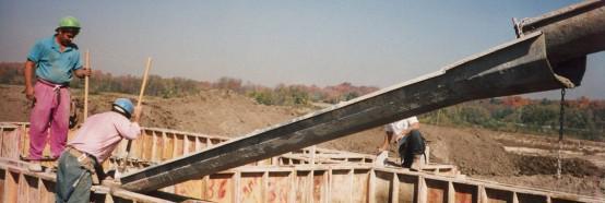 M and B Mag Flared End Aluminum Concrete Chutes