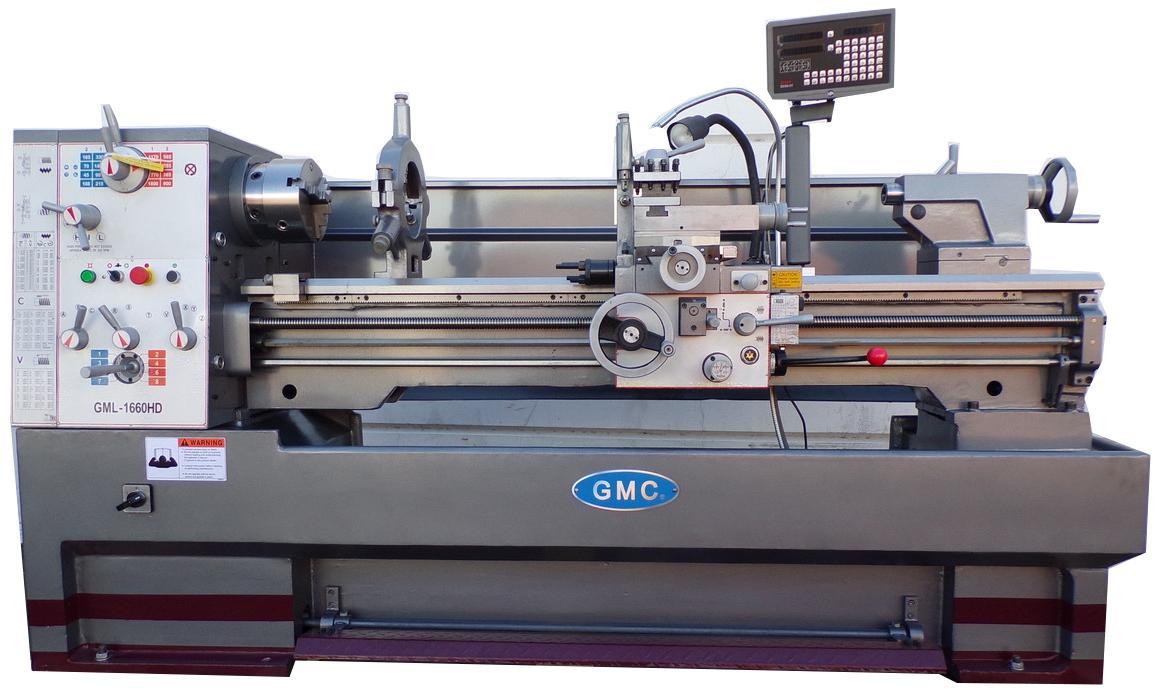 GMC GML-1640HD/1660HD Heavy Duty Lathe