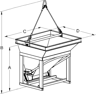 M and B Mag Aluminum Concrete Beam Bucket