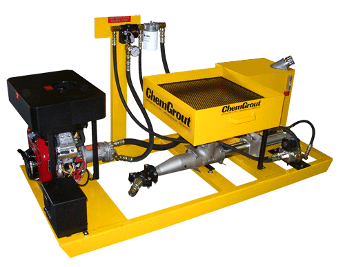 ChemGrout CG-030 Skid Mounted Grout Pump