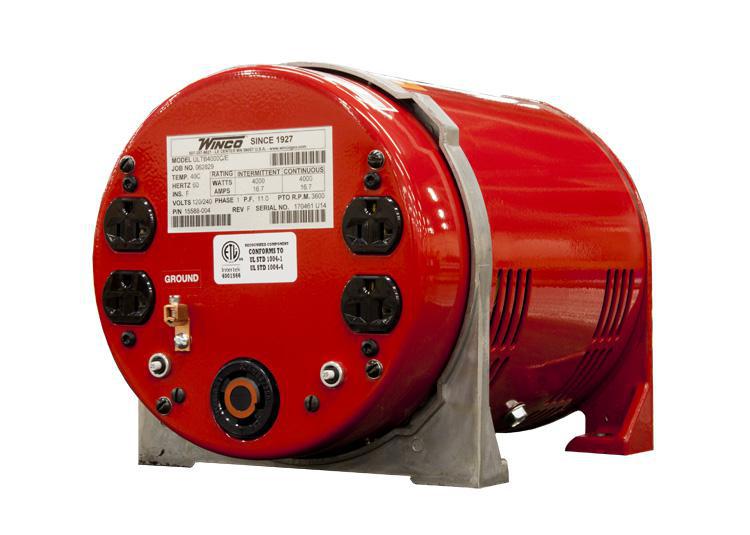 Winco Two Bearing Generator