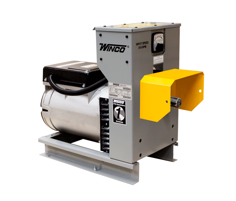 Winco Single Phase PTO Generators