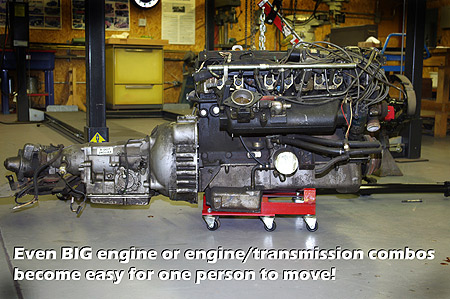 Auto Dolly Engine Dolly Attachmanet