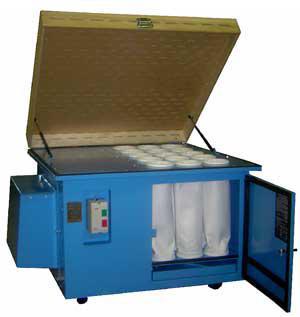 Baileigh, and Denray Wood Sanding Down Draft Tables