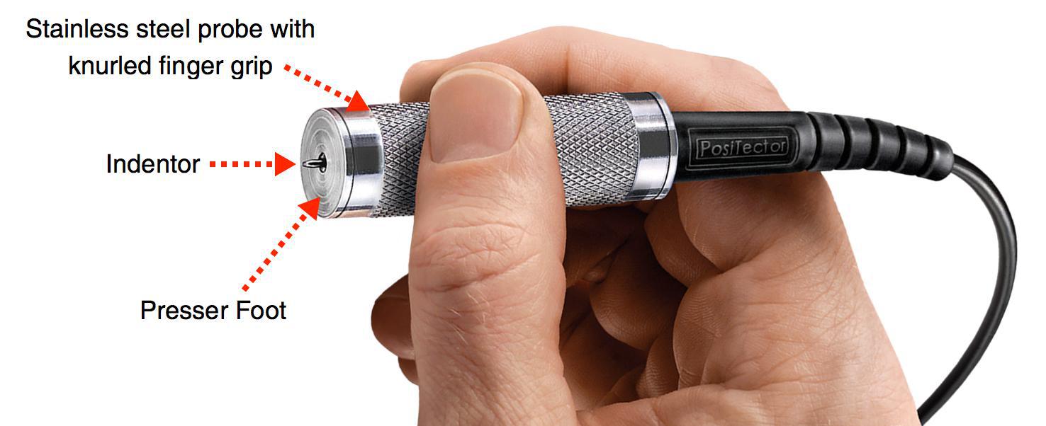 DeFelsko PosiTector SHD Shore Hardnesss Durometer