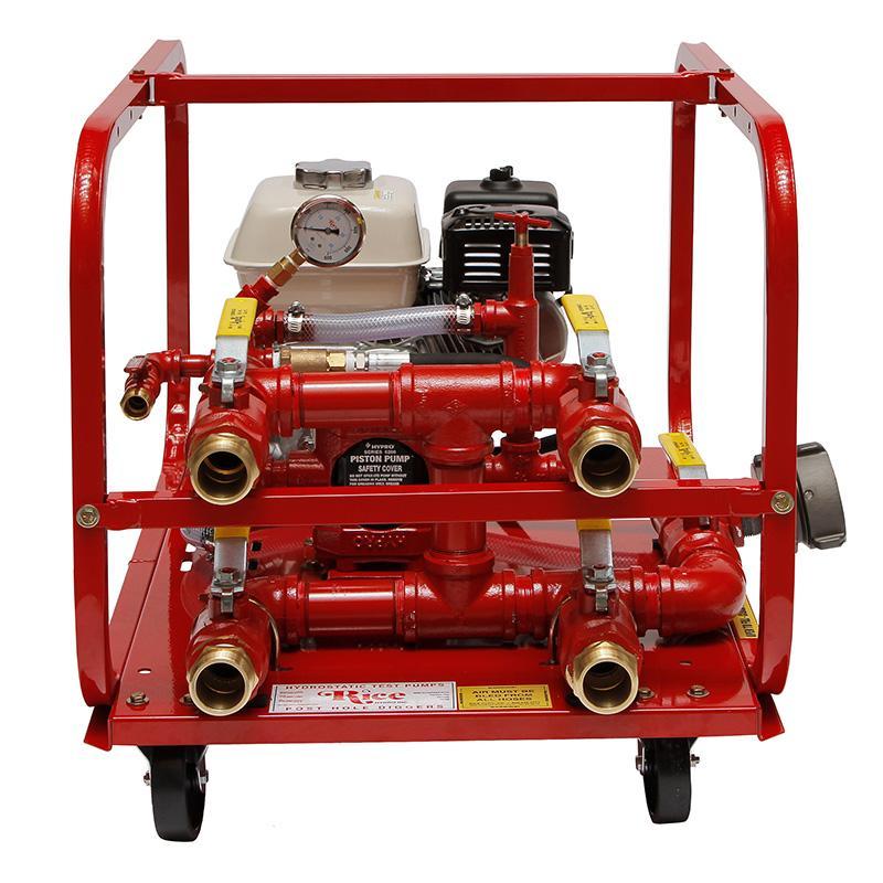 Rice Fire Hose Test Pumps