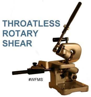 Throatless Sheet Metal Hand Shear