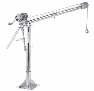 Thern 5110 The NEW Comander Series portable davit cranes lift up to ...